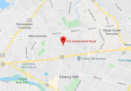 Cherry Hill North Carolina Map
